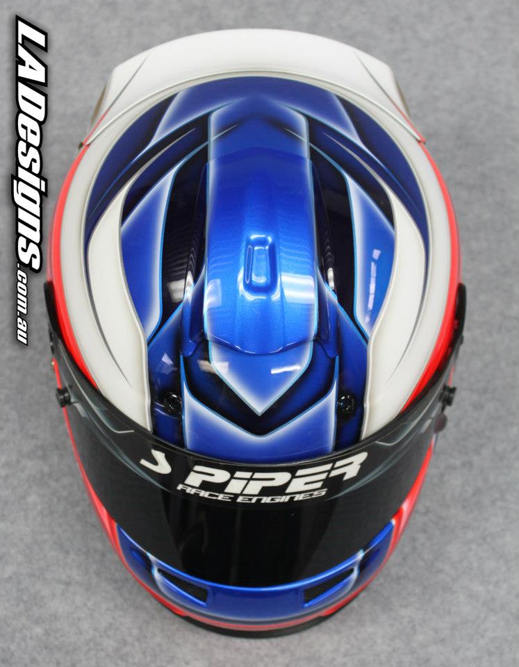 Racing Helmets Garage: Bell HP3 T.Randle 2012 by LA Designs