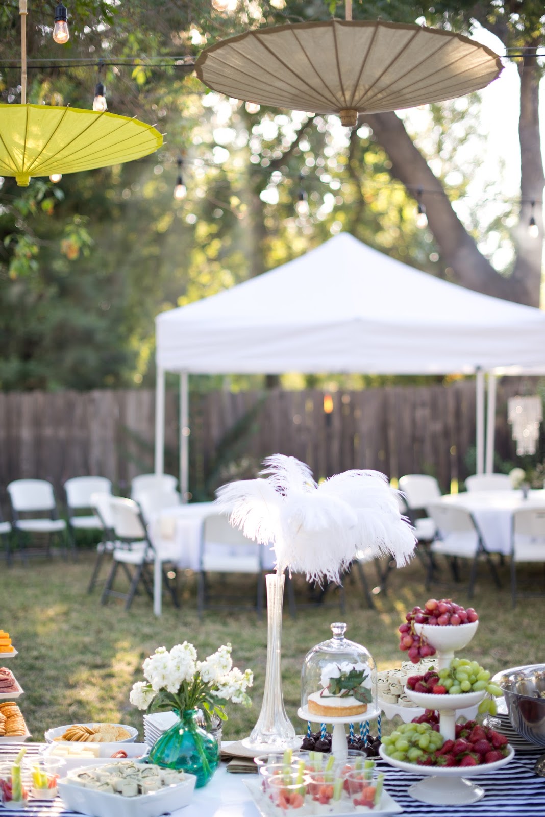 Domestic Fashionista: 1920's Garden Birthday Party