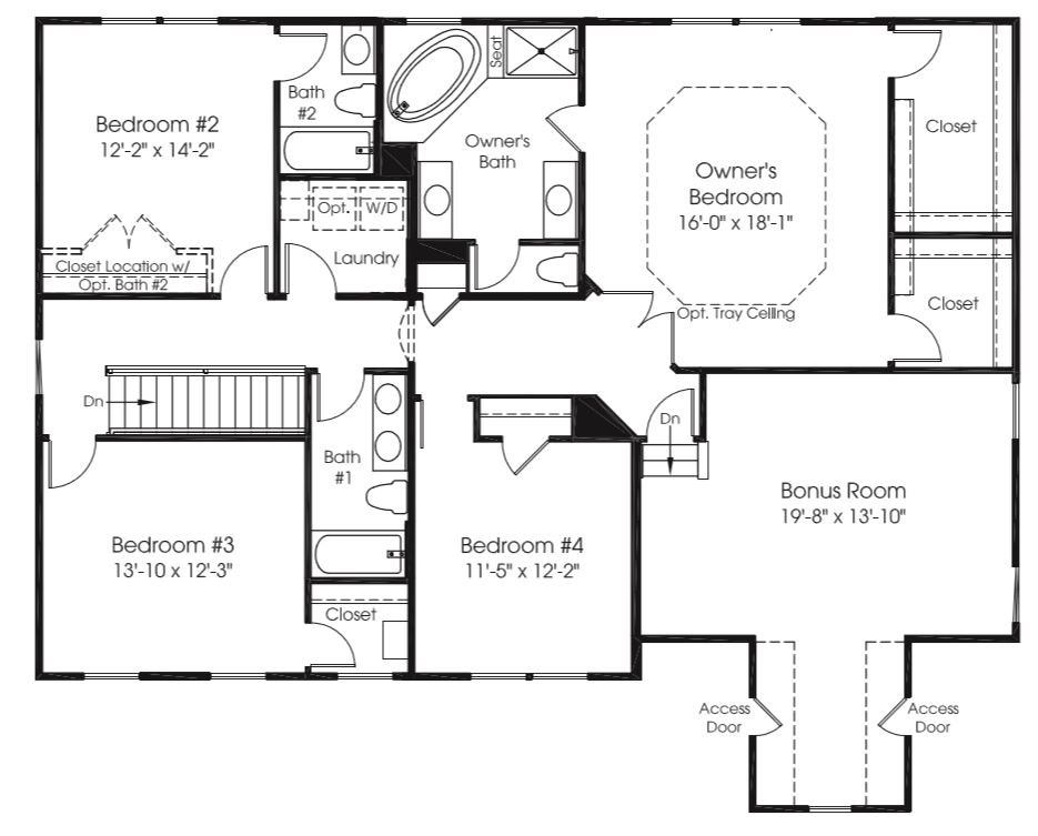 Ryan Homes Landon Floor Plan | Floor Roma