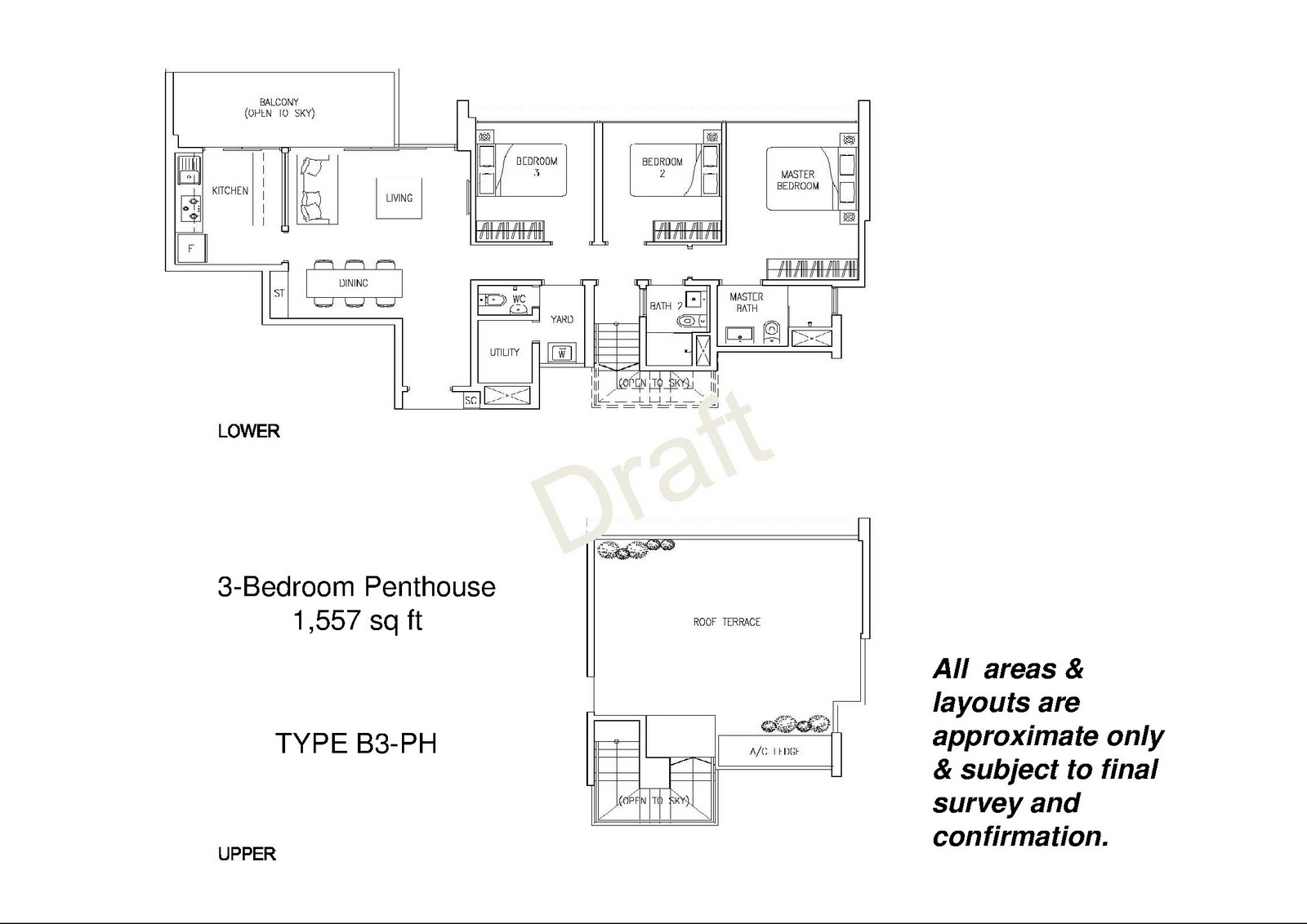 Twin Waterfalls: Floor Plan