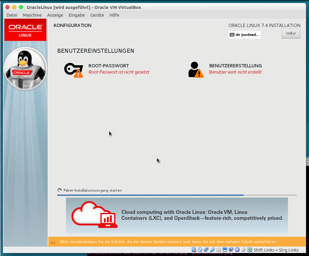 Run like Hell: Running Oracle Linux inside VirtualBox: Installation
