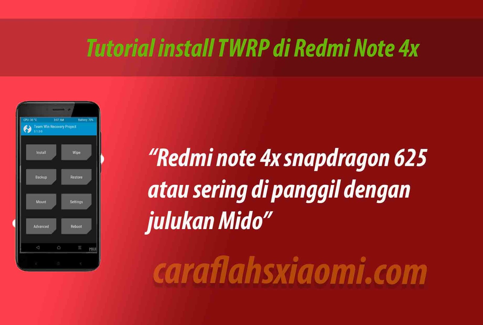 Flash Redmi Note