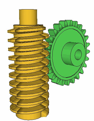 Tecnología en la ESO: Mecanismo: Torno y tornillo sin fin