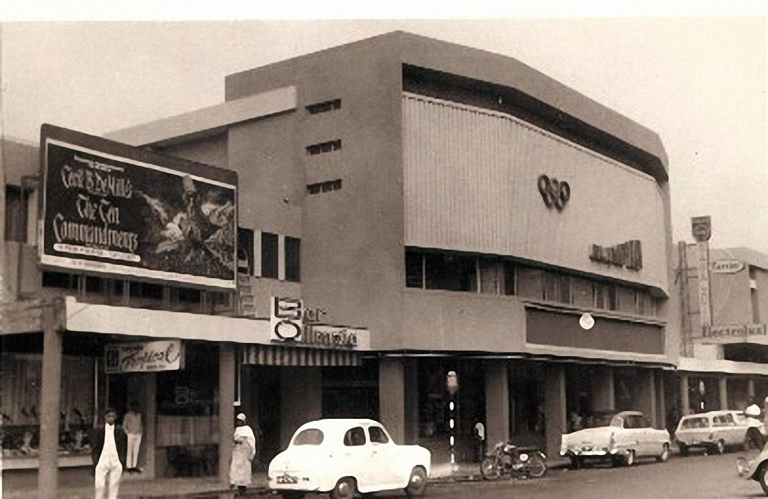 Cinema Olimpia no Xipamanine - imagens do tempo inicial e informação