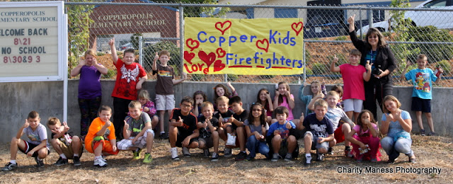 Copper Gazette: Copper School supports its firefighters