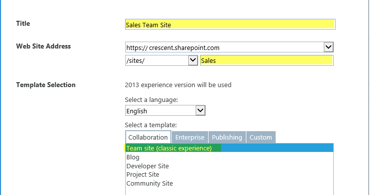How to Create a Site Collection in SharePoint Online? - SharePoint Diary