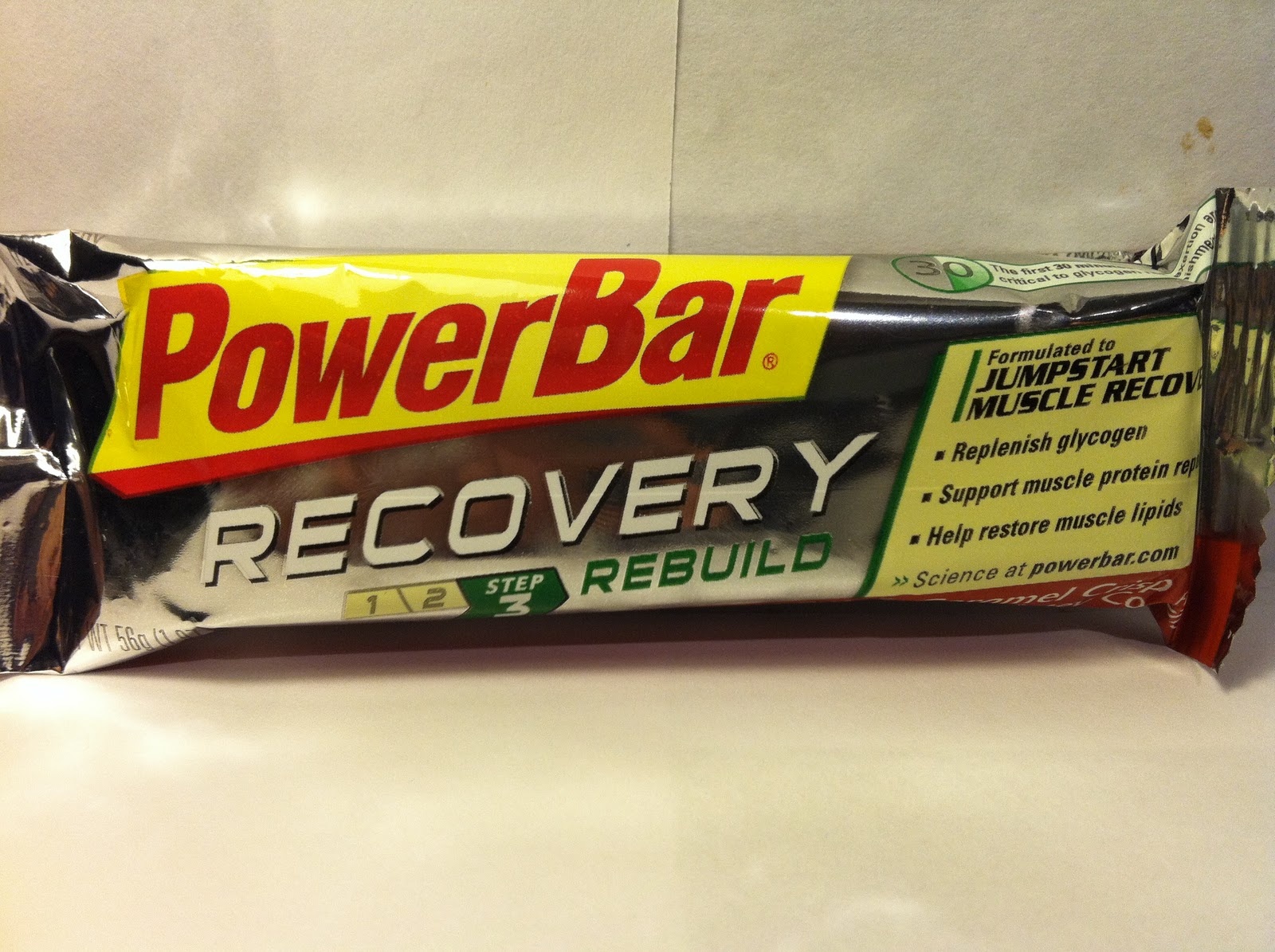 Crazy Food Dude: Review: PowerBar Recovery Peanut Butter Caramel Crisp ...