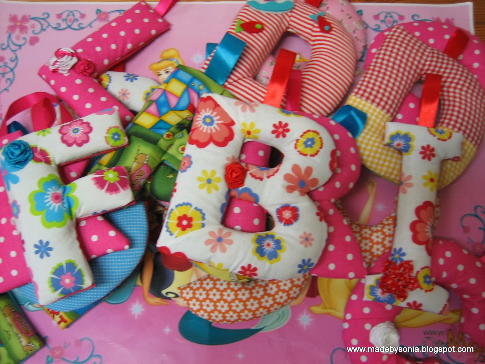 made by sónia: Salada de letras - Mixed letters