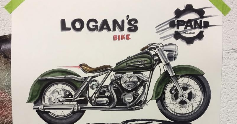 La moto de Logan. Campaña promocional de Lobezno de 20th Century Fox.