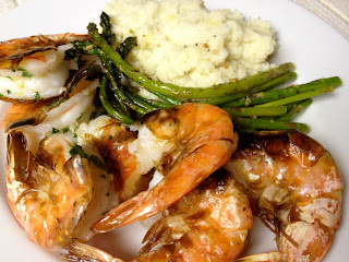 Oven-Roasted Shrimp with Garlic-Butter Zip Sauce