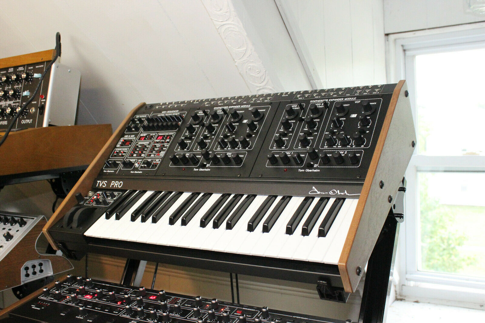 MATRIXSYNTH: Oberheim TVS Pro Two Voice Pro Analog Synthesizer dual SEM ...