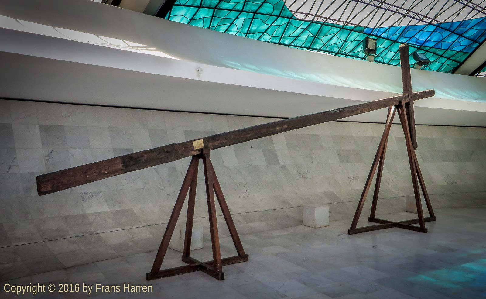 Historic cross of the first mass in the Cathedral of Brasília ~ Frans ...