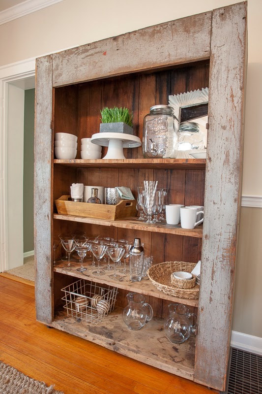 Simply Sarah Style Decorating (Part 1): A Rustic Chic Dining Room ...