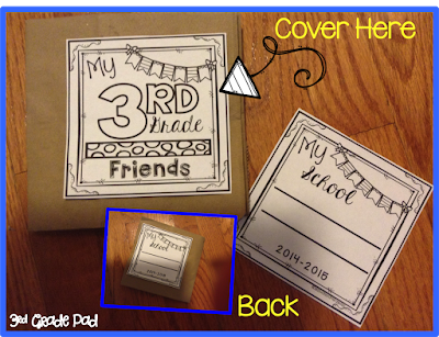 End of the Year Autograph Books - 3rd Grade Pad