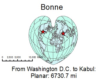 Geog 7 - Intro to GIS Labs: Lab 5: Map Projections