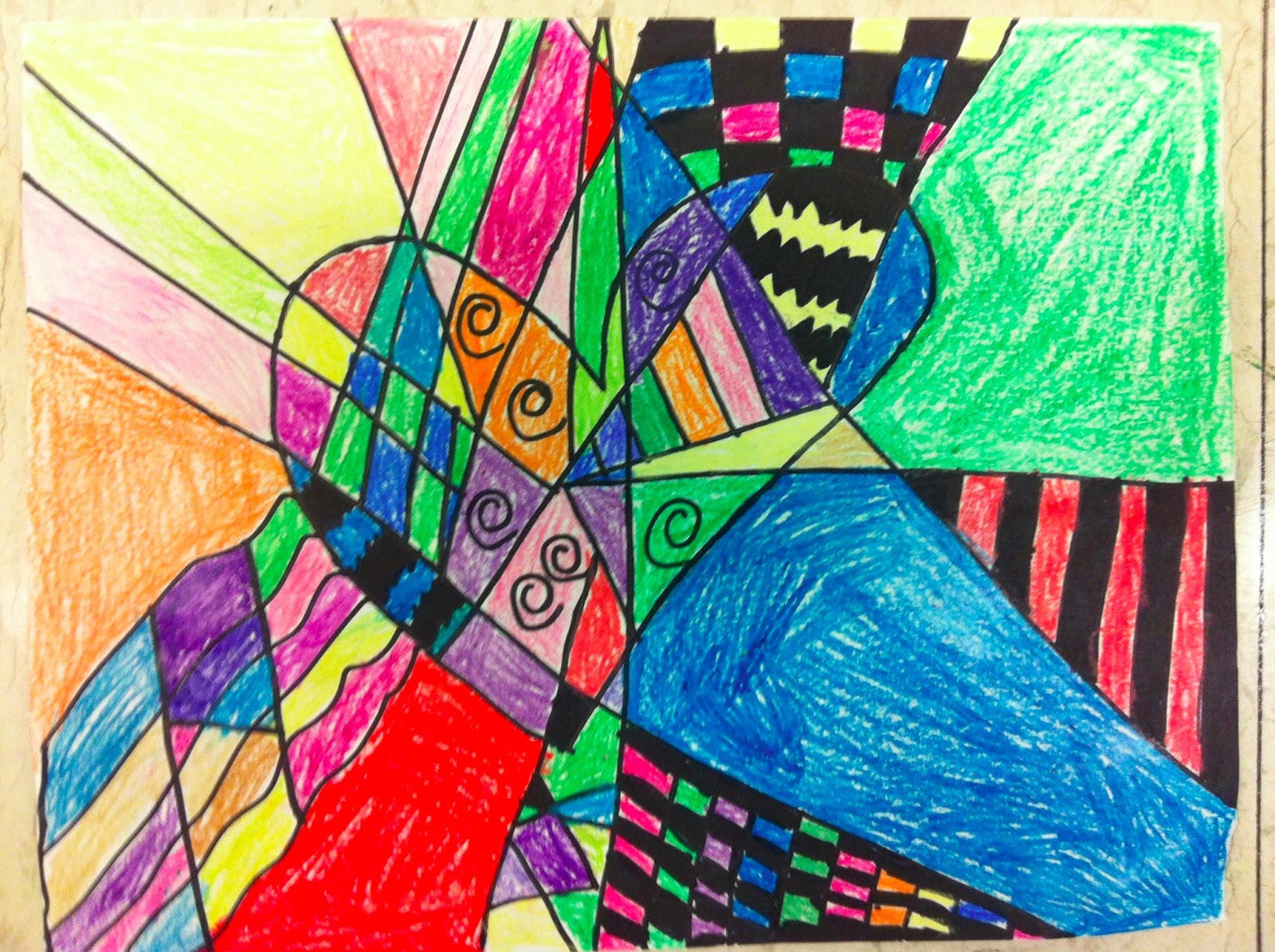 The Art Studio at Cooper Dual Language Academy: February 2013