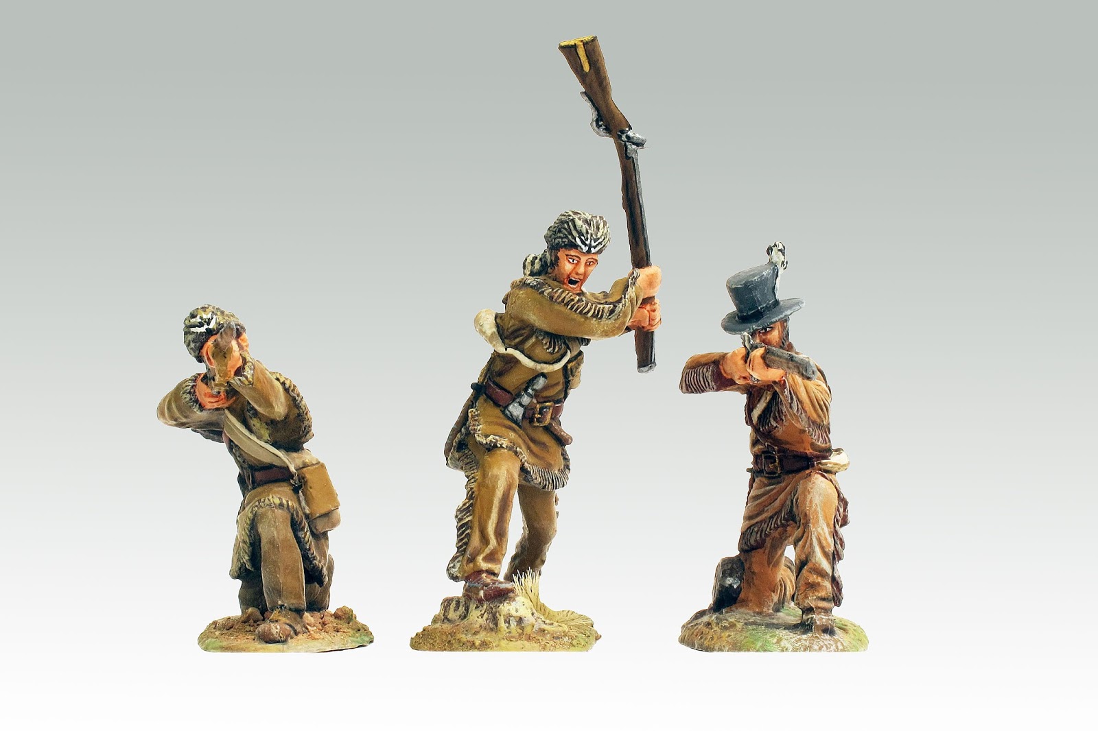 Mike's Painted Miniatures: ALAMO Defenders