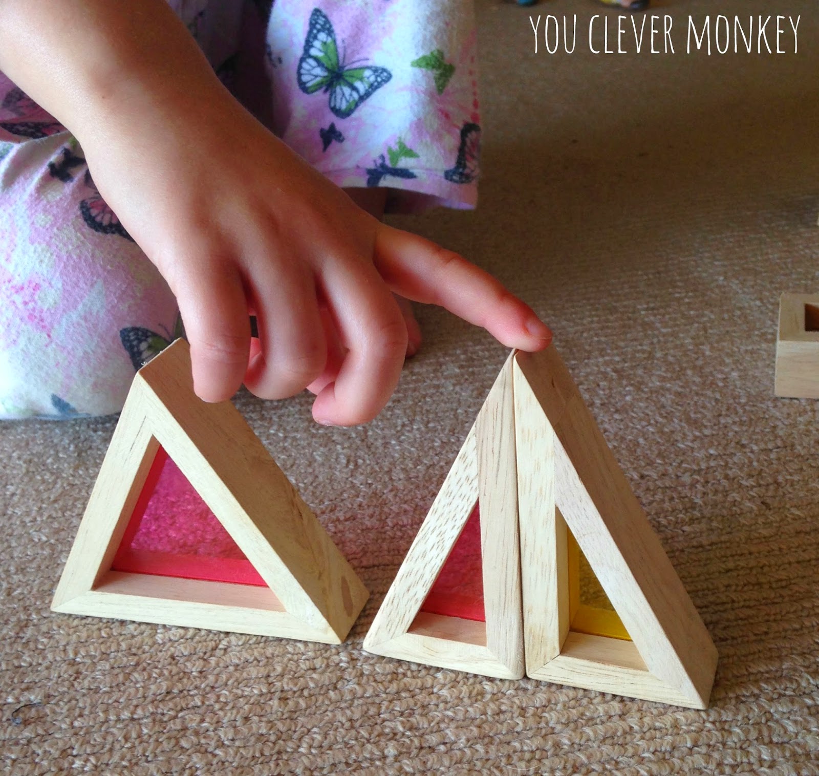 RAINBOW BLOCK FRACTIONS | you clever monkey