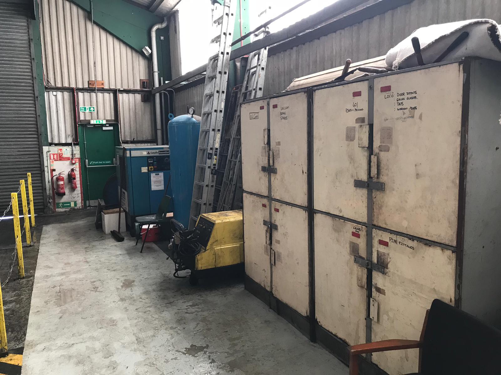 North Tyneside Steam Railway: Running Shed clean up