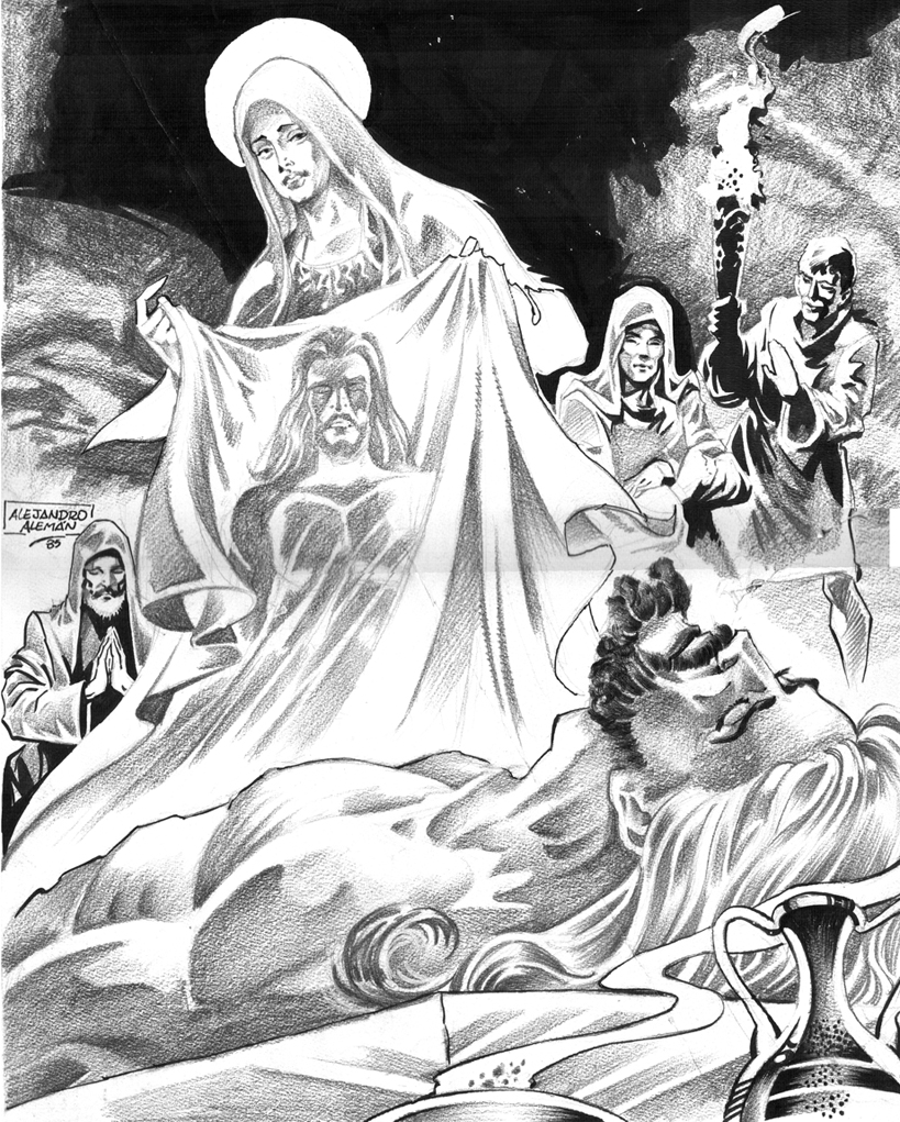 MUNDO COMICS: ALEJANDRO ALEMÁN: EL DIBUJO ELEGANTE...