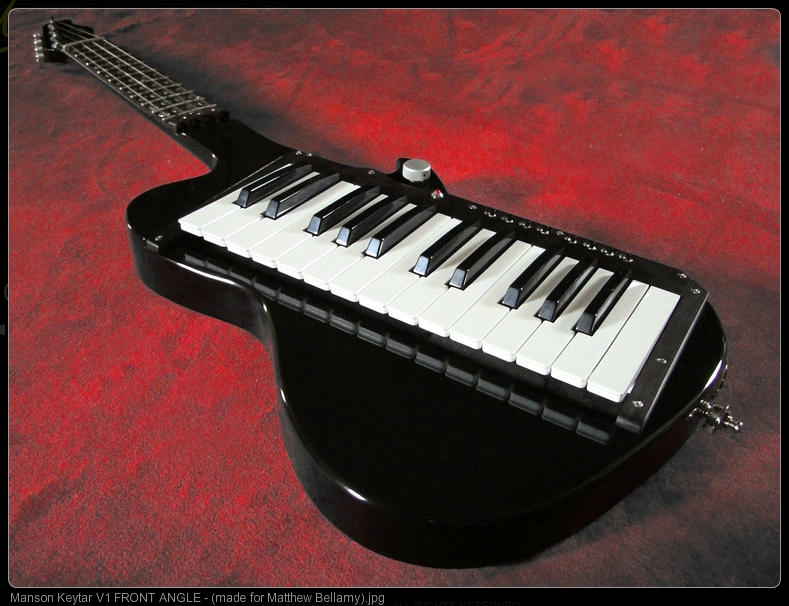 MUSE : Manson Keytar V1 - Guitar Made for Matthew Bellamy