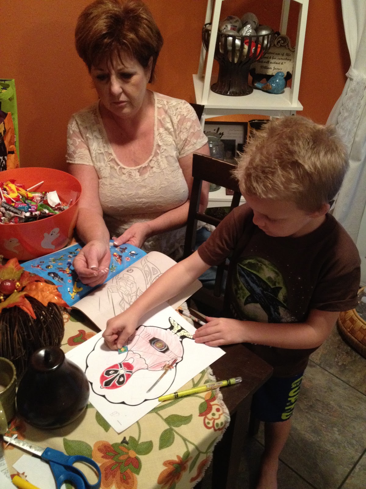 My Boys. My Life.: it's a turkey, it's a duck...it's a POWER RANGER!!!!