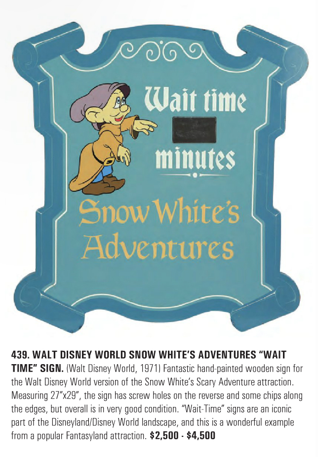 Filmic Light - Snow White Archive: 1971 Snow White's Adventures Sign