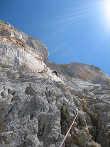 ULMER JUNGS: Scharnitzspitze – Spitzenstätter (6+, 200m)