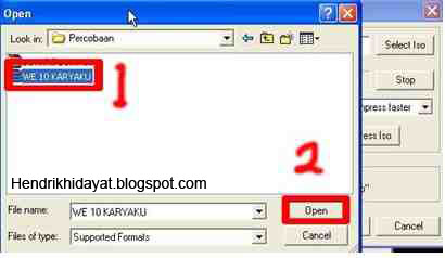 Hendrik Hidayat . Blogspot.com: Membuat file ISO game PS2