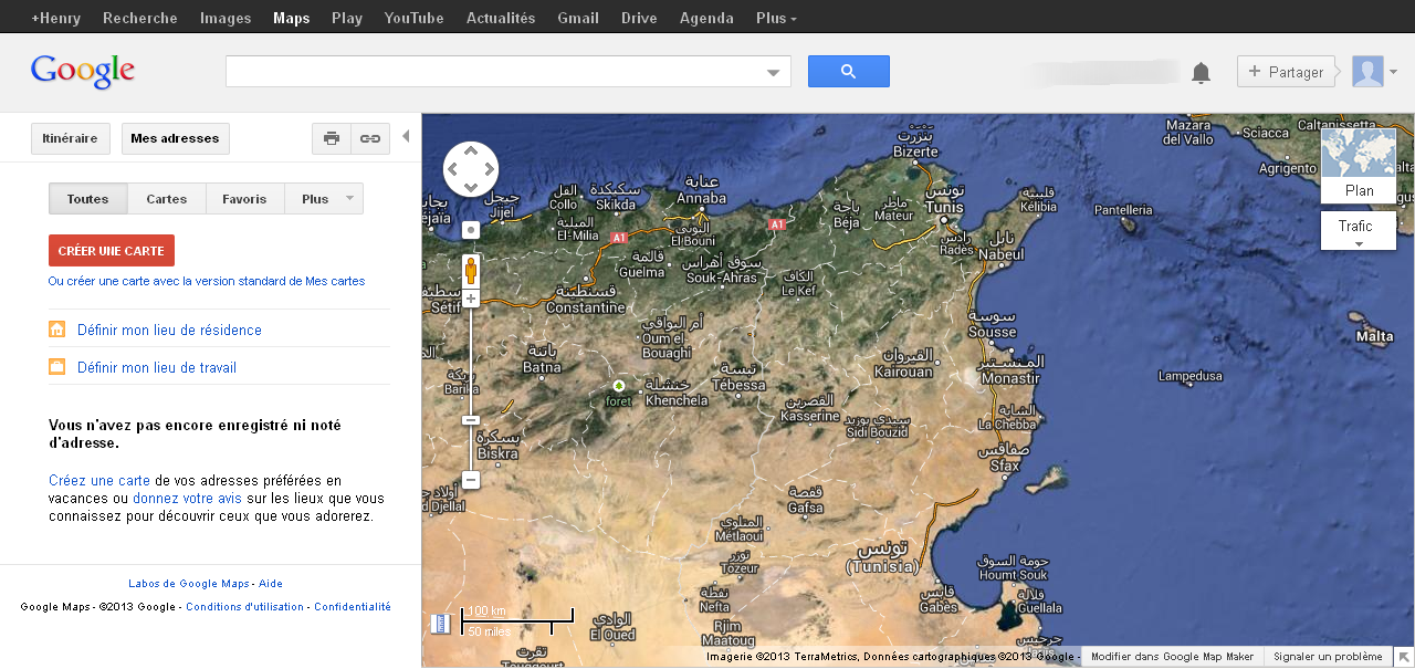 Le blog de Oruxmaps: Créer un itinéraire avec Google maps