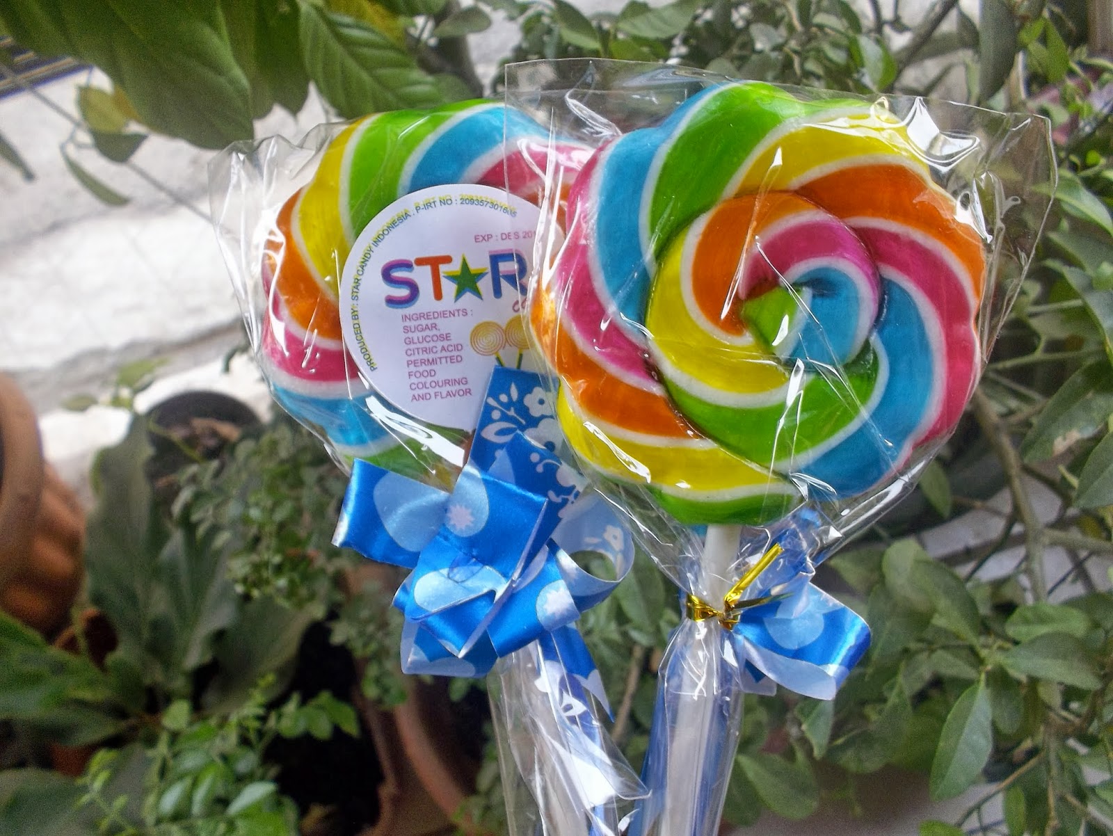 Distributor Star Candy Lolipop Jakarta: LOLIPOP STAR CANDY 6,5CM