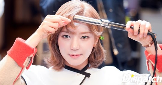 Choa shows how to style her famous 'comma hair'