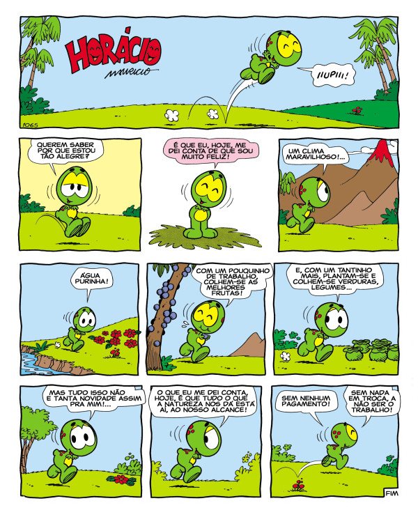 Blog do XANDRO: HQs : Horácio 138 - Mauricio de Sousa!