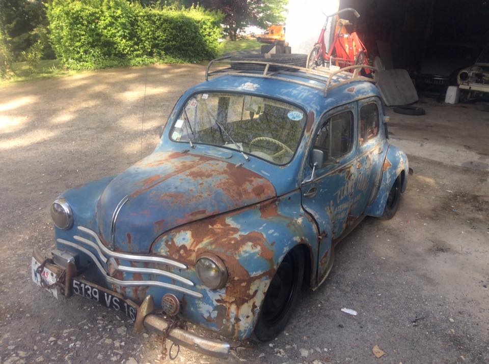 GAS KUSTOMS: Renault 4cv Rat!!!