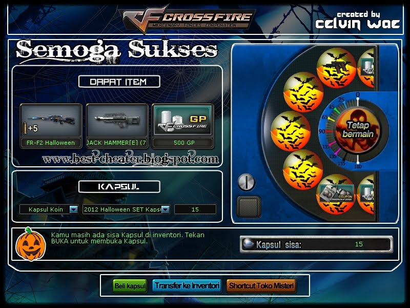 Halloween Skin Kapsul Crossfire | ßéšť Čħëàťēř