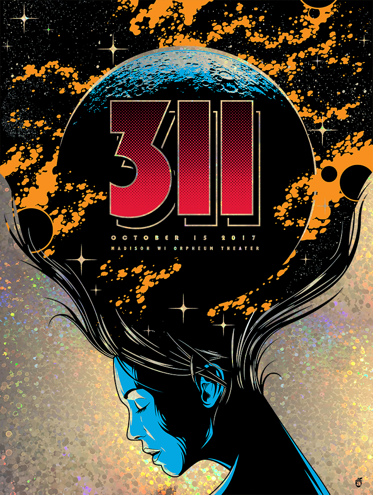 INSIDE THE ROCK POSTER FRAME BLOG: Acorn's 311 Madison Poster Release