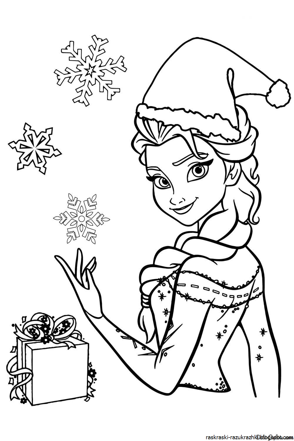 Холодное Сердце 2 Раскраска Распечатать