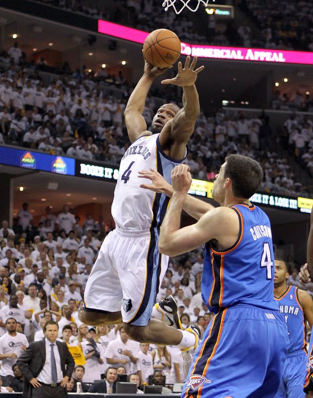 You Got Dunked On: 2011 NBA Playoffs: Sam Young Tomahawk Dunk vs ...