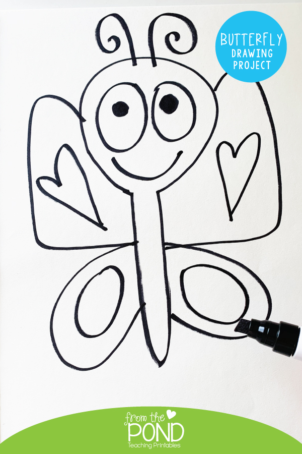 Butterfly Art Project | From the Pond