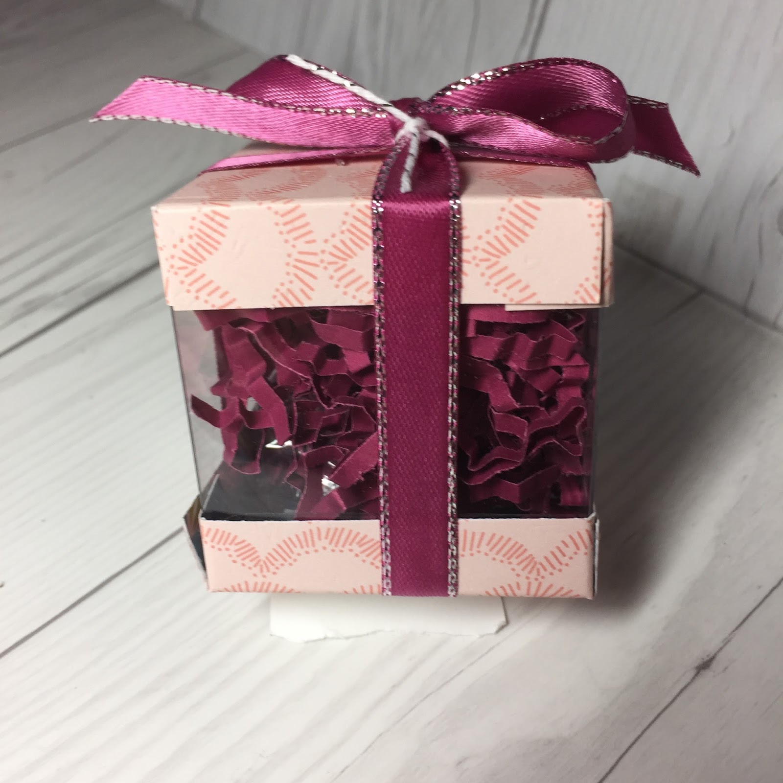 Valentine Acetate Tiny Treat Box from Stampin' Up! | Stamped Sophisticates