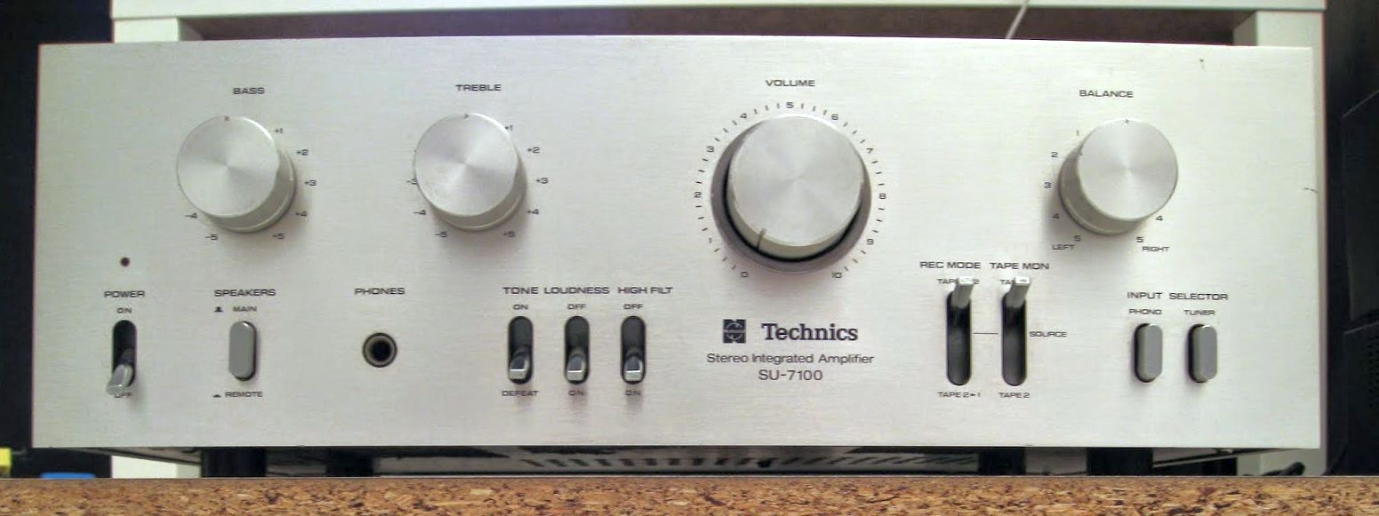 Technics SU-7100 - Integrated Amplifier | AudioBaza