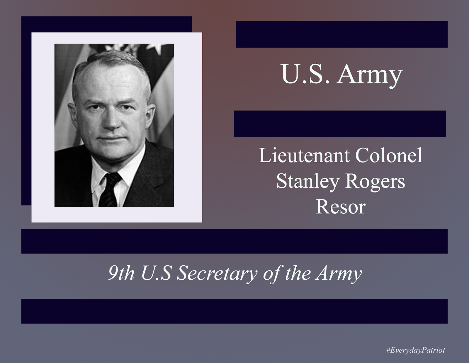 A Soldier's Story: Lieutenant Colonel Stanley Rogers Resor
