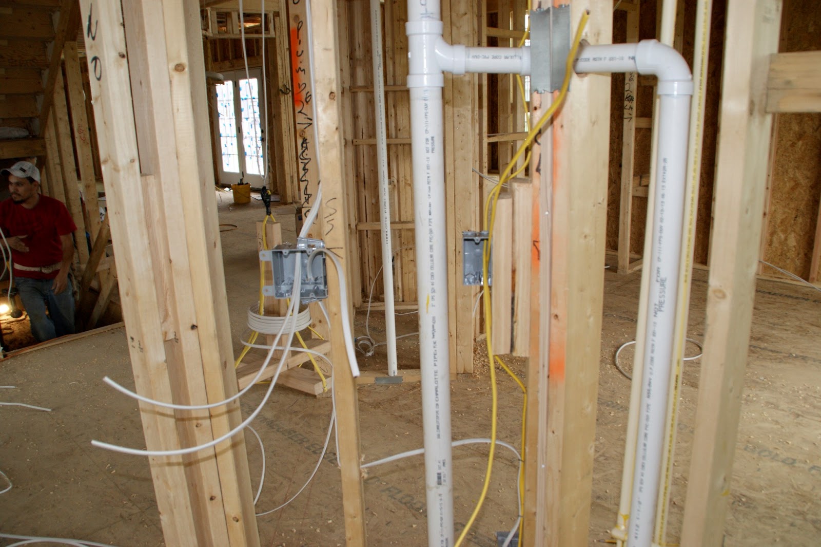 Building our Heavenly Highgrove: Day 38: Electrical Started, Cable ...