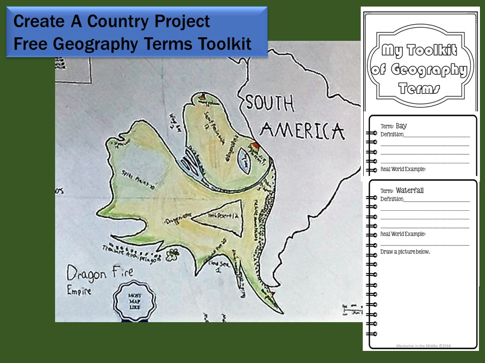 "Create a Country" project blends geography, writing, and art ...