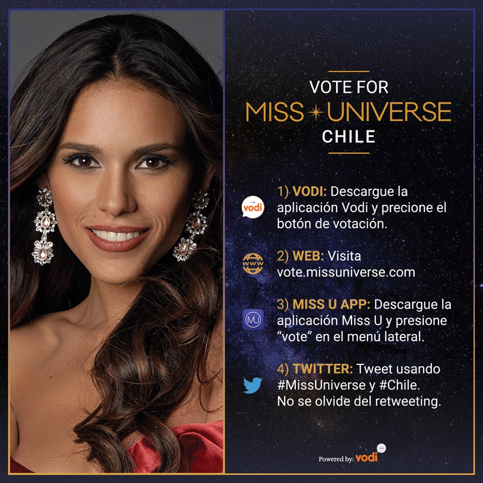 CLUSTEREUM: 2016 Miss Universe Chile: Catalina Caceres