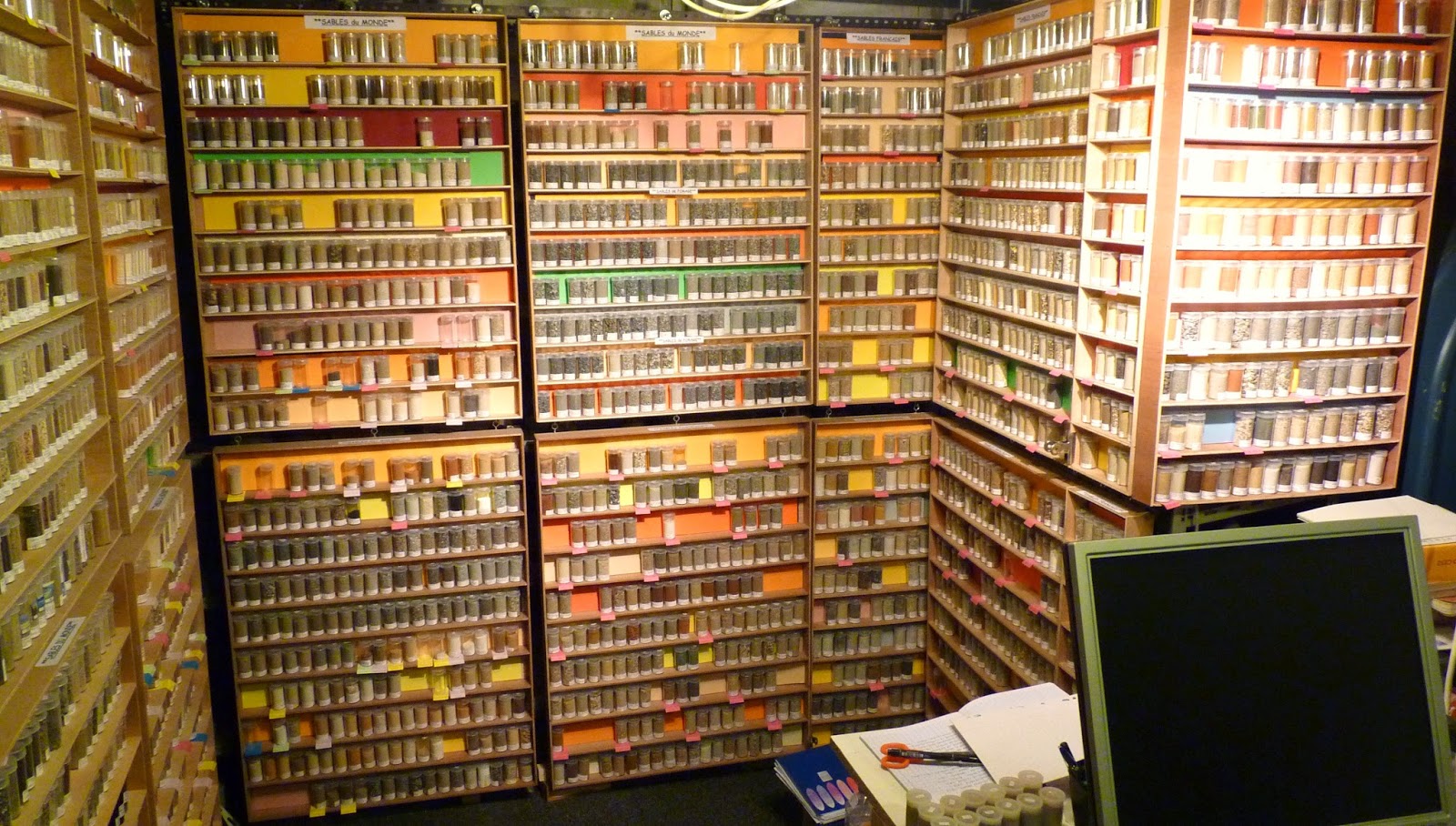 Ma collection de sable: Présenter et exposer ses sables