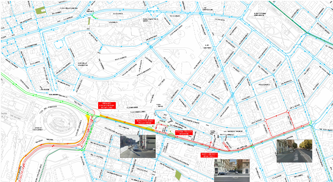 ROMA FA SCHIFO: Via Labicana semipedonale e ciclabile. Un progetto da ...