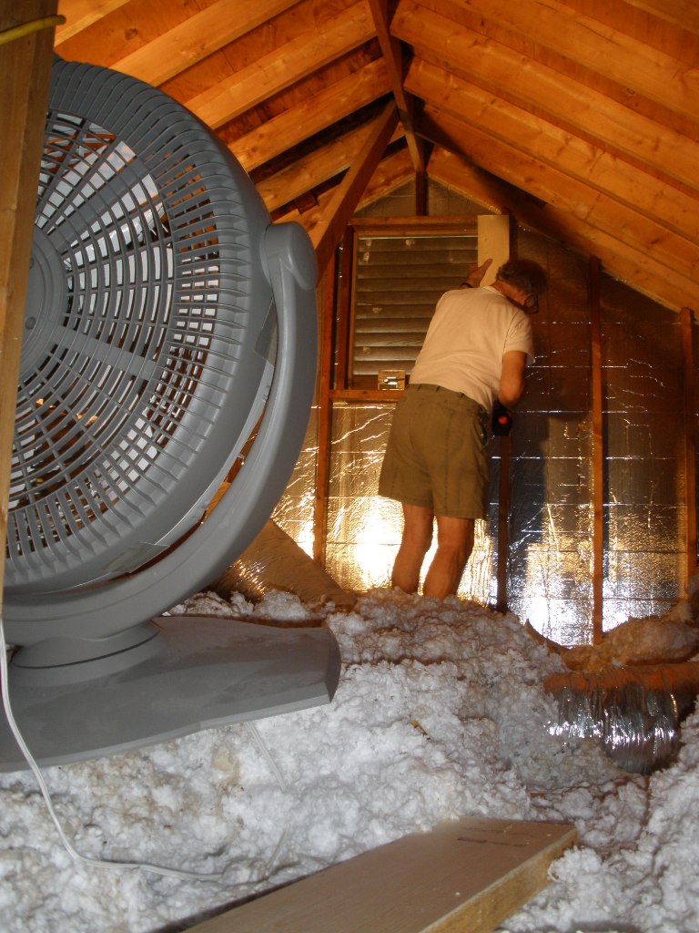 MARIETTE'S BACK TO BASICS: {Going GREEN with Attic Fan}