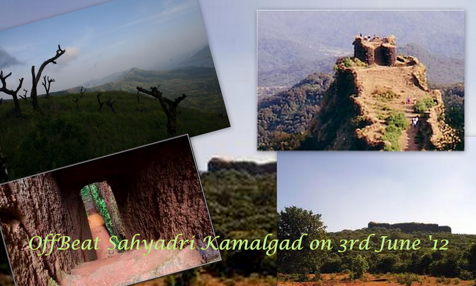 OffBeat Sahyadri: Trek to Kamalgad & Kenjalgad on 3rd June 2012