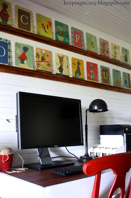 Keeping It Cozy: Shelf Ledges in our Office